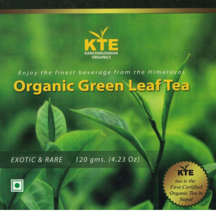 Green Leaf Tea 120 Gram - Export From Nepal